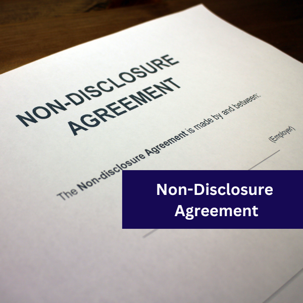 Non-Disclosure Agreement – Signed & Sealed
