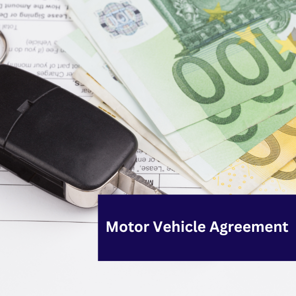 Motor Vehicle Agreement – Signed & Sealed